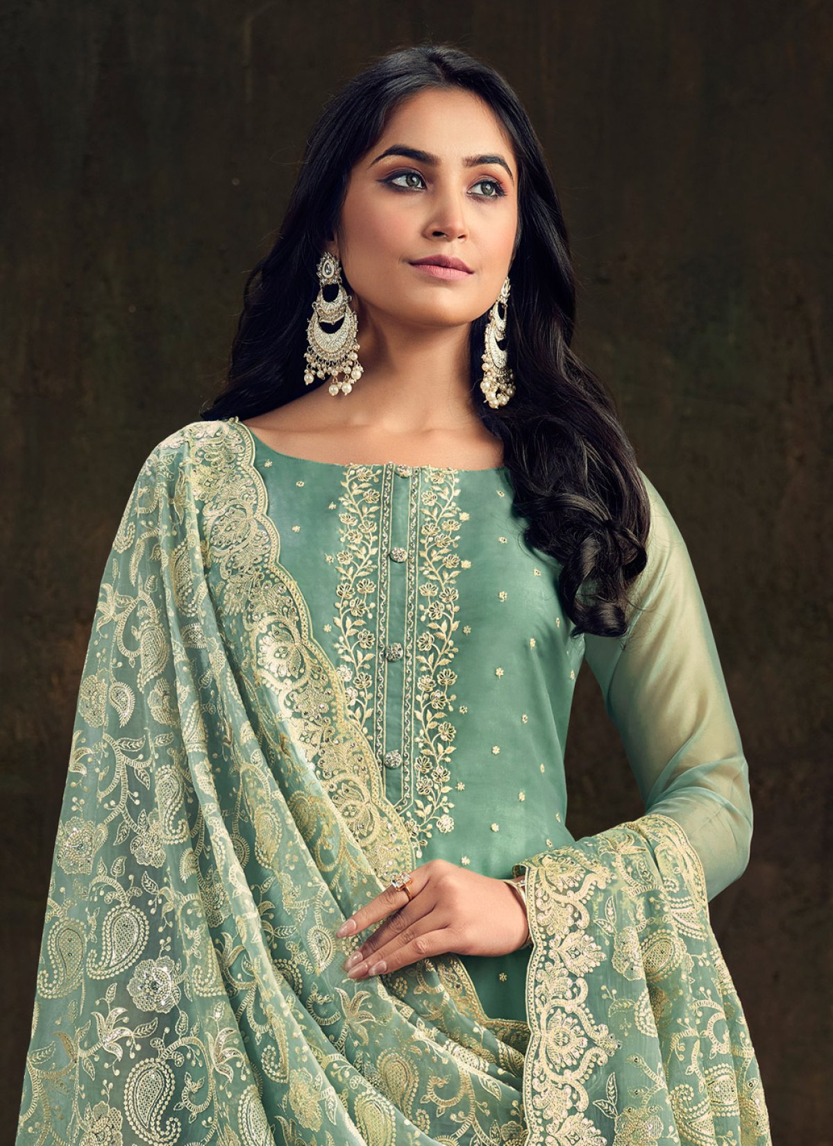 Buy Pant Style Designer Salwar Kameez Online