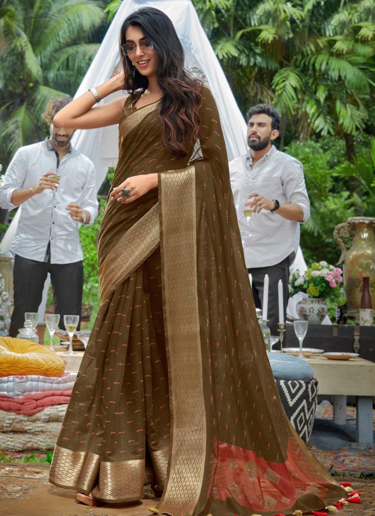 Buy Contemporary Style Saree Online
