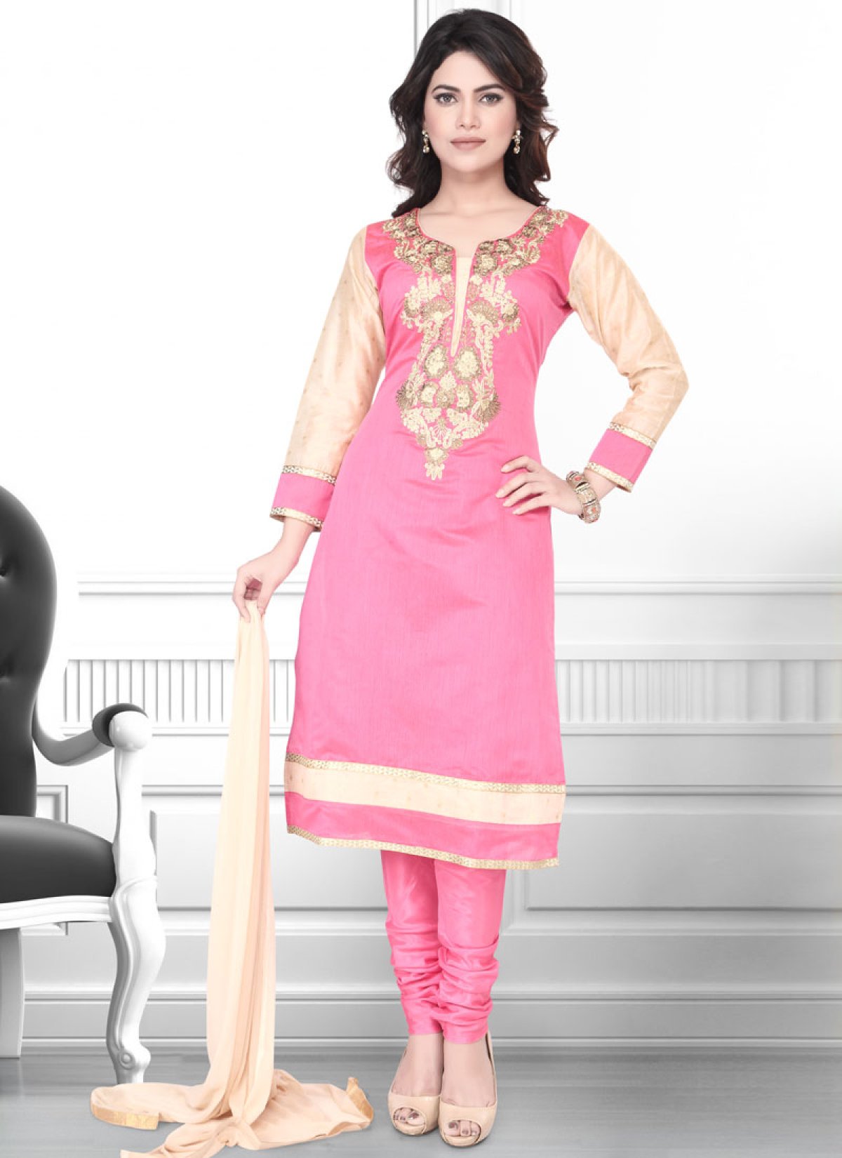 Karachi Work Readymade Salwar Suit